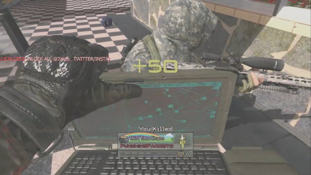 MW2 - Predator Missile Streak On Terminal With Laptop Kill [2024] - YouTube