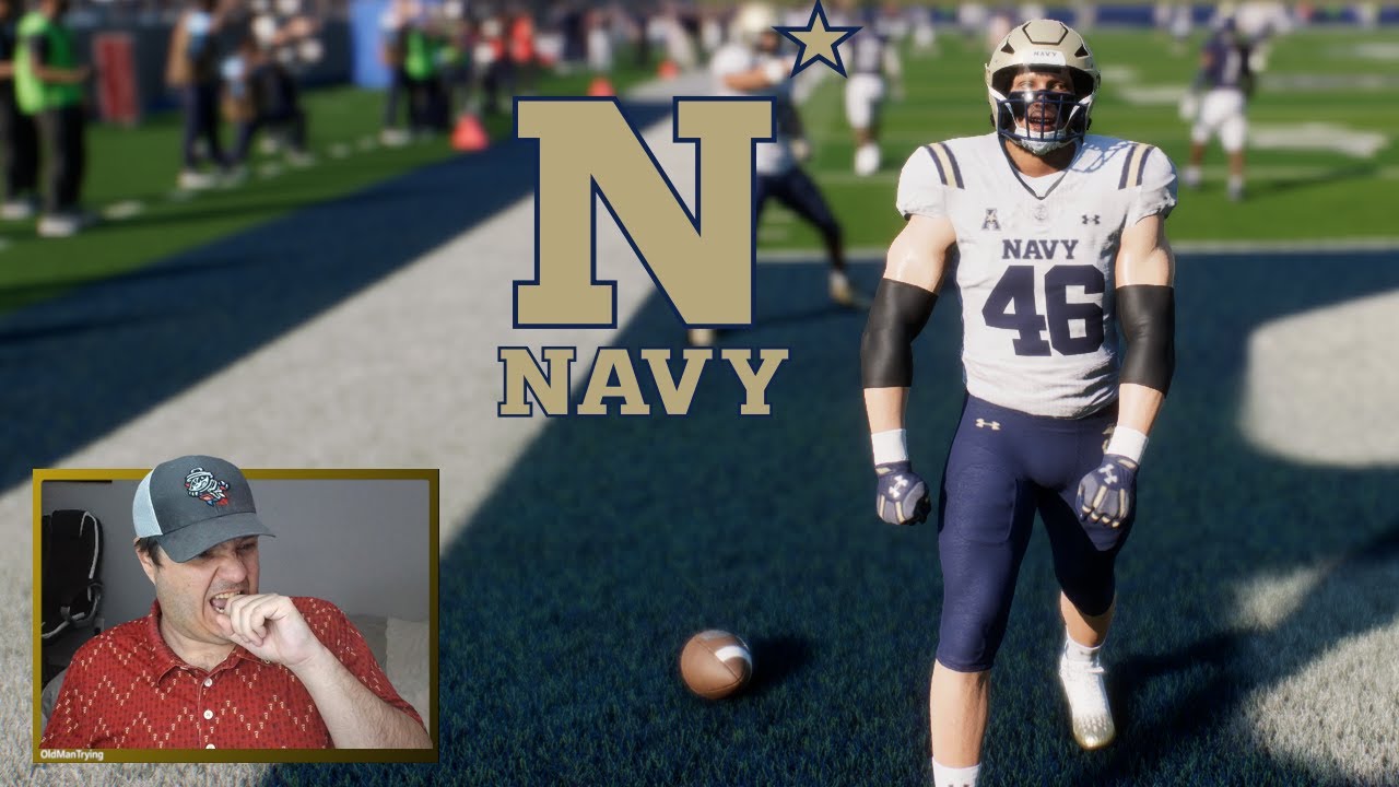 Dominating With Navy's Flexbone Option Offense! College Football 25 ...