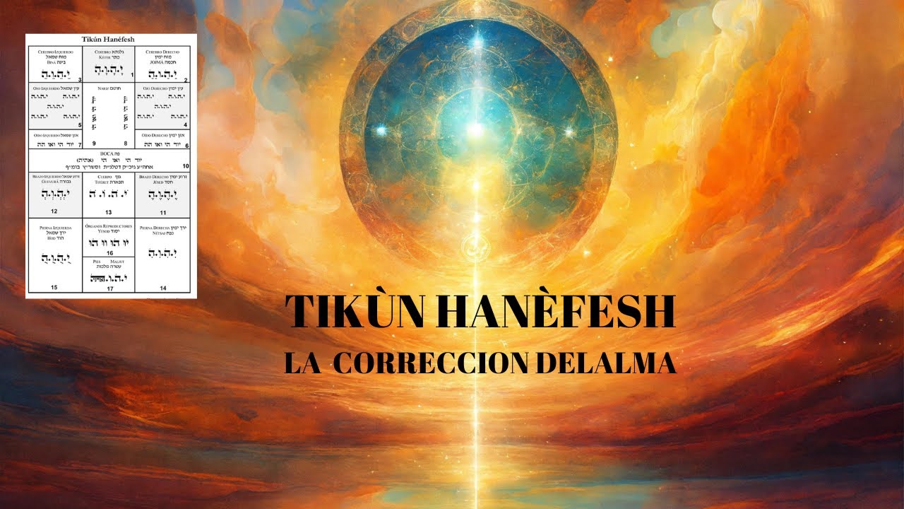 TIKÙN HANÈFESH /CORRECCIOÓN DEL ALMA/ COMO USARLO/ MESA RADIONICA - YouTube
