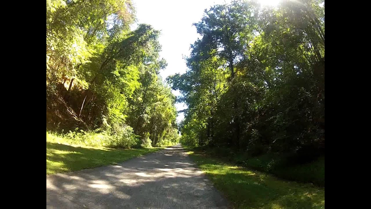 Silver Comet Trail Rockmart through train tunnel - YouTube