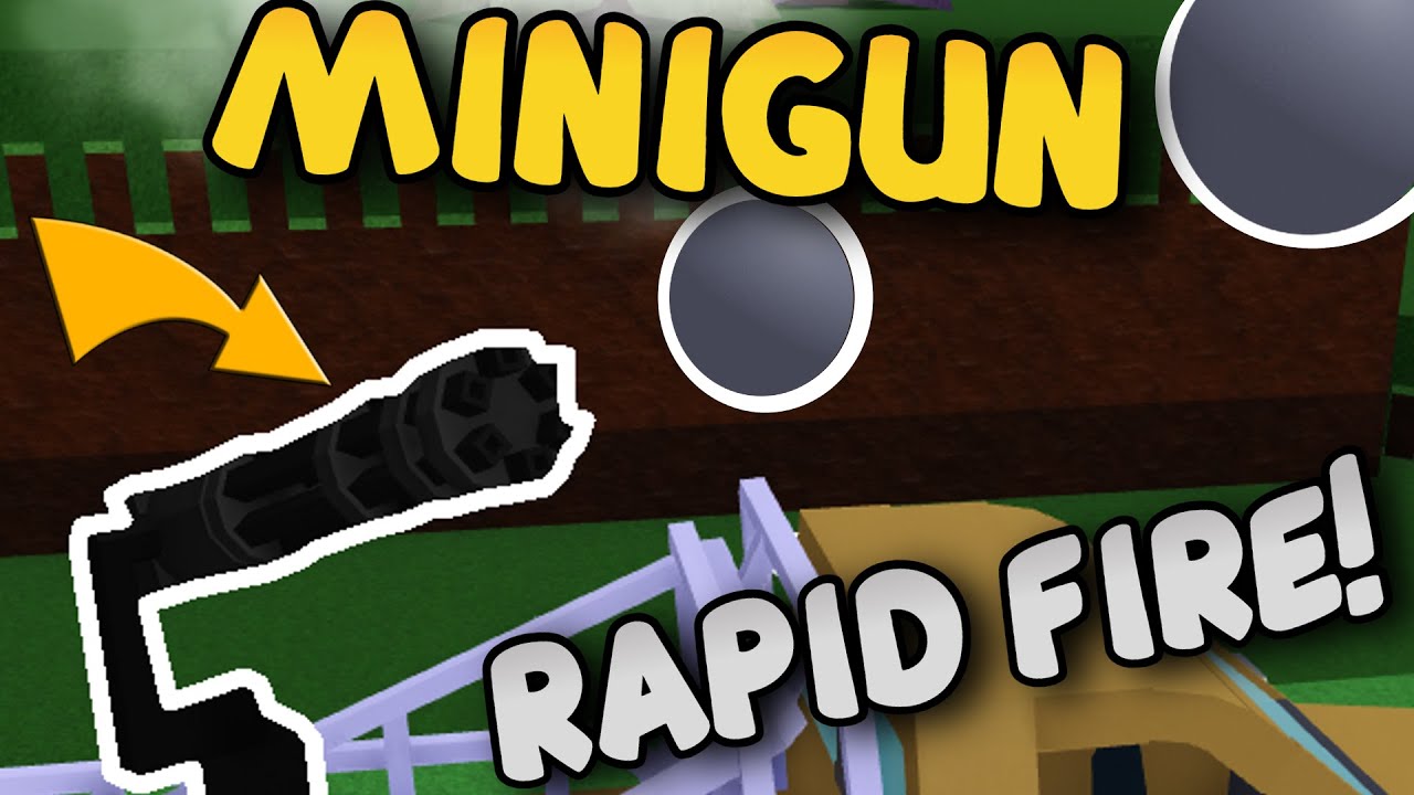 Minigun Turret Tutorial in Build a Boat (OP) - YouTube