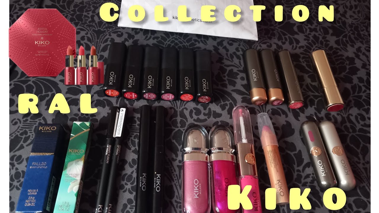 MA COLLECTION DE ROUGES A LÈVRES DE CHEZ KIKO.#kiko - YouTube