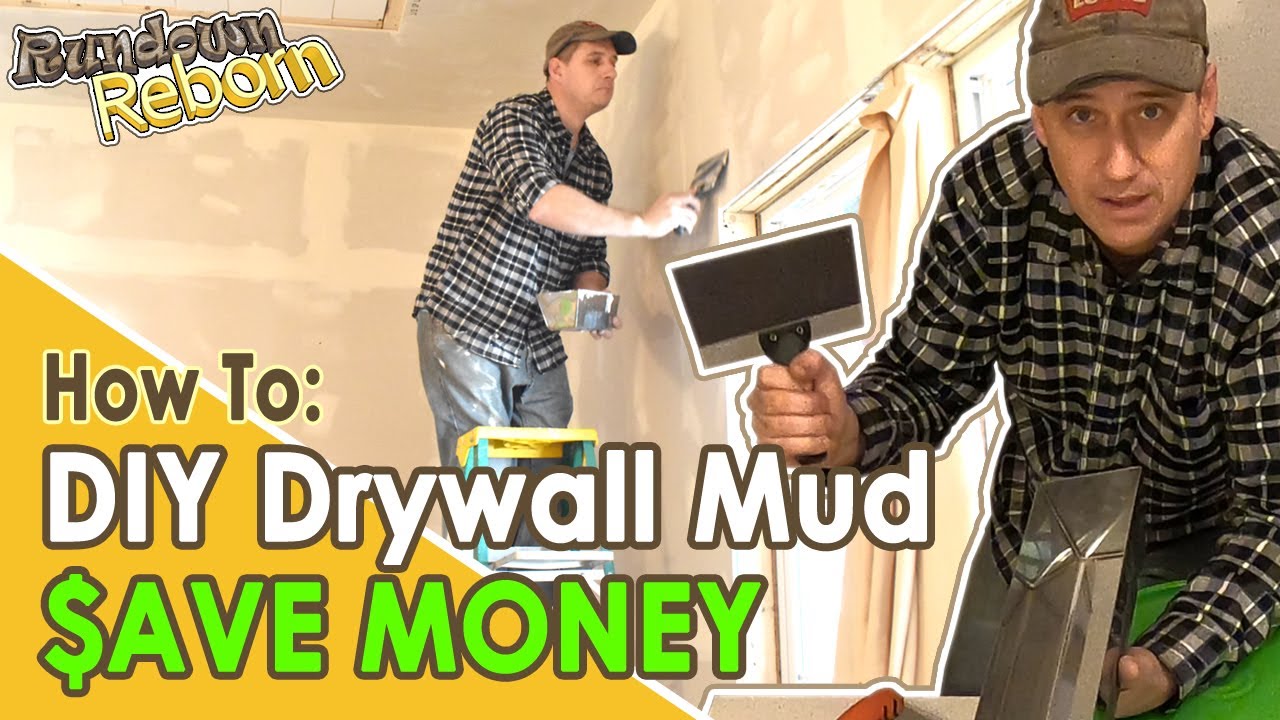DIY: MUDDING DRYWALL - Beginner's Welcome! - YouTube