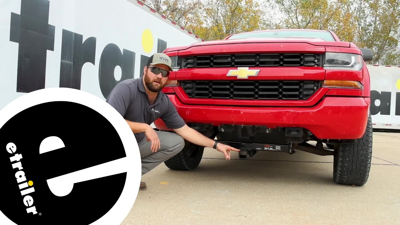 Setting up the Curt Front Mount Trailer Hitch Receiver on your 2018 ...