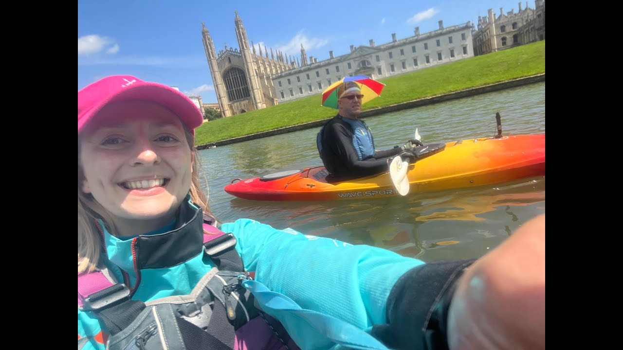 Kayaking Cambridge Backs 2-6-2024 - YouTube