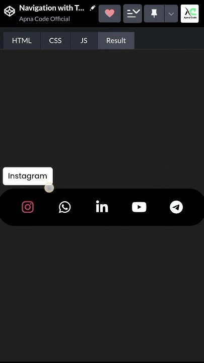 Tooltip Hover Transition for Social Media Icons HTML & CSS Tutorial #animated #webdesign # ...