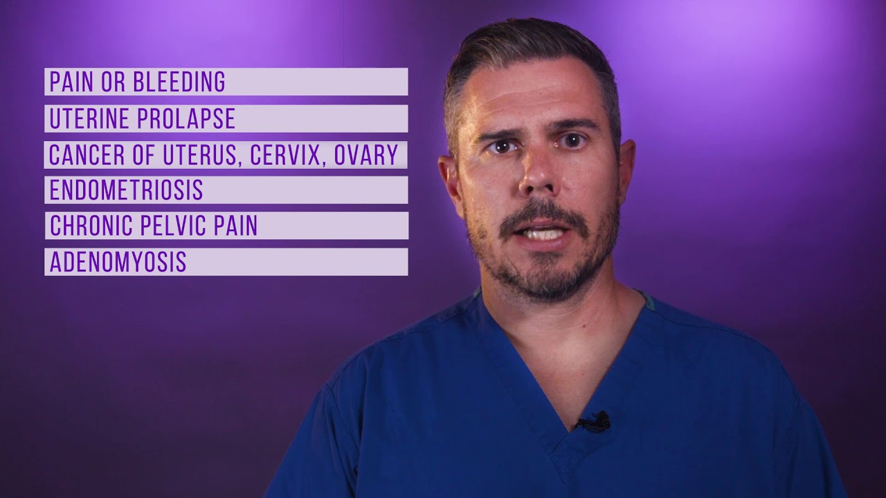 Hysterectomy | James Barrow, M.D. - YouTube