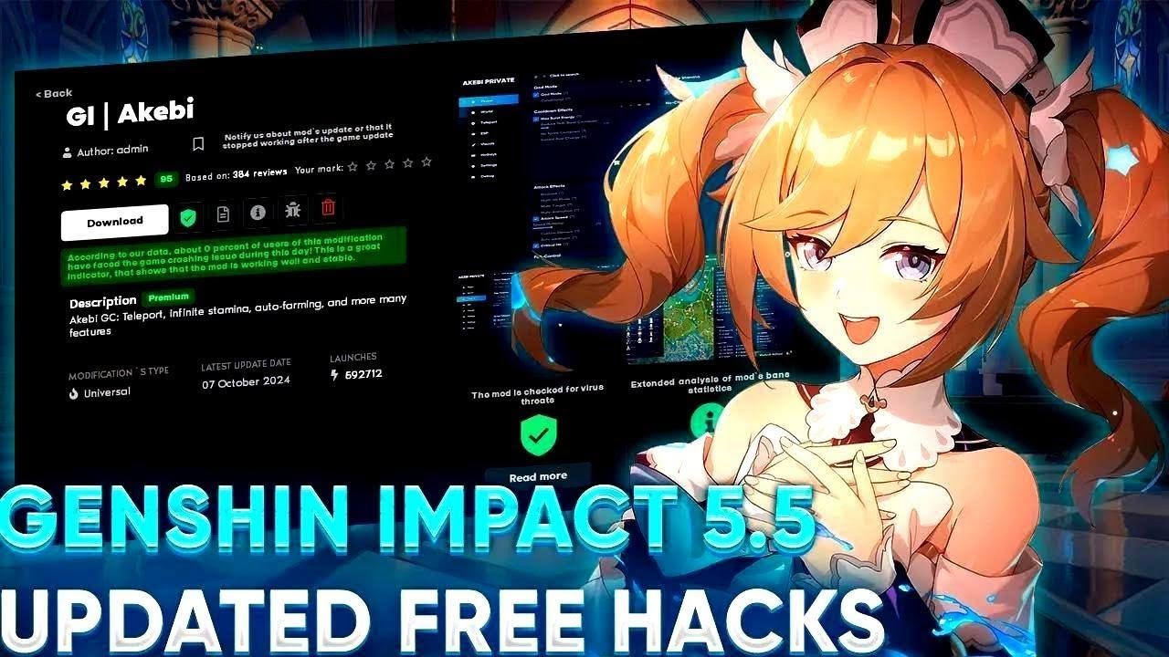 [Updated] Genshin Impact Hack 5.5 | Newest Version Akebi Hack 2025 ...