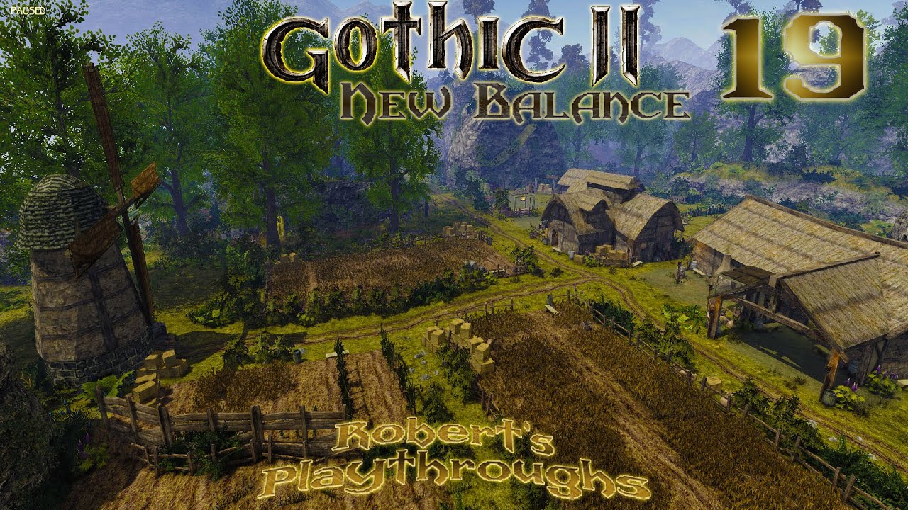 Gothic 2 New Balance - 2024 ENG DUB - 19 - Exploring Oswald's Farm ...