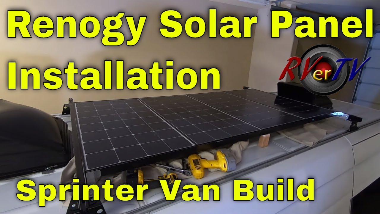 Renogy Eclipse Solar Panel Installation - 400 Watts - Fantastic Fan ...