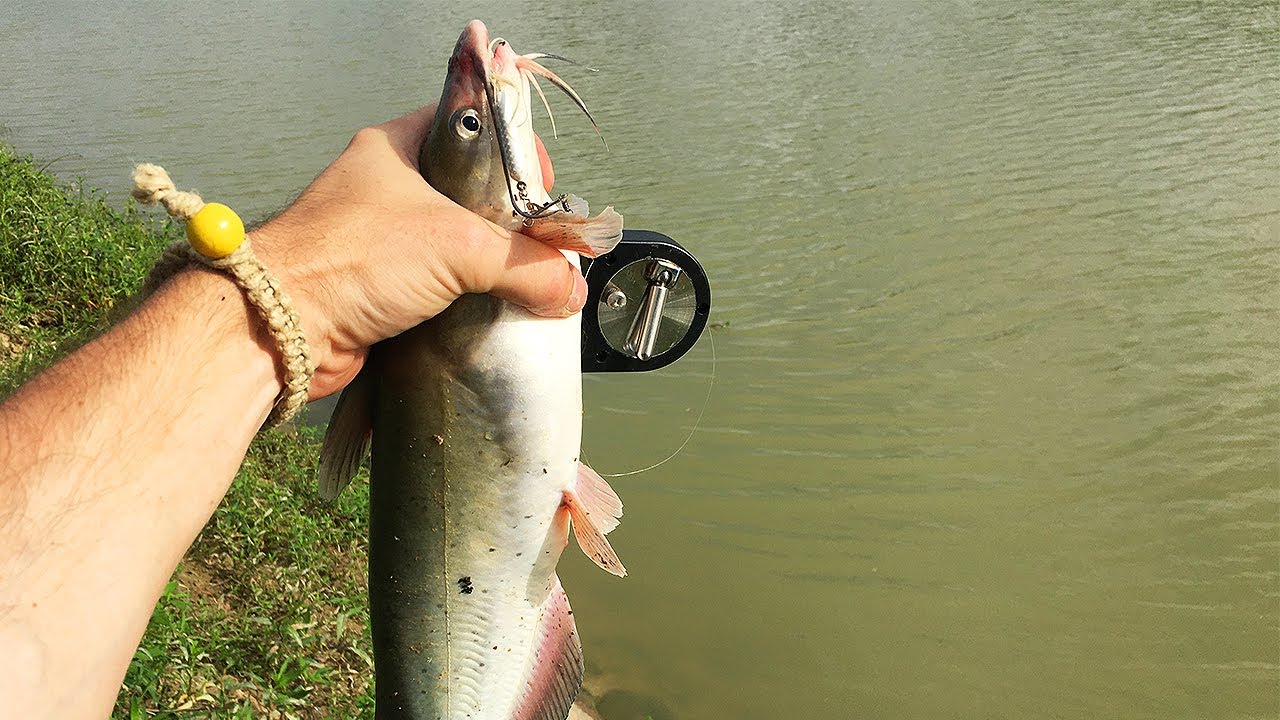 Catfish - Rodless Fishing Reel (Pro Series) - YouTube