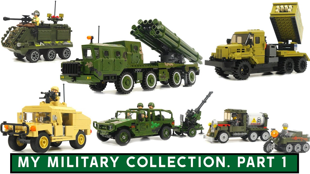 My military collection bricks sets, part 1 | for LEGO FANS - YouTube