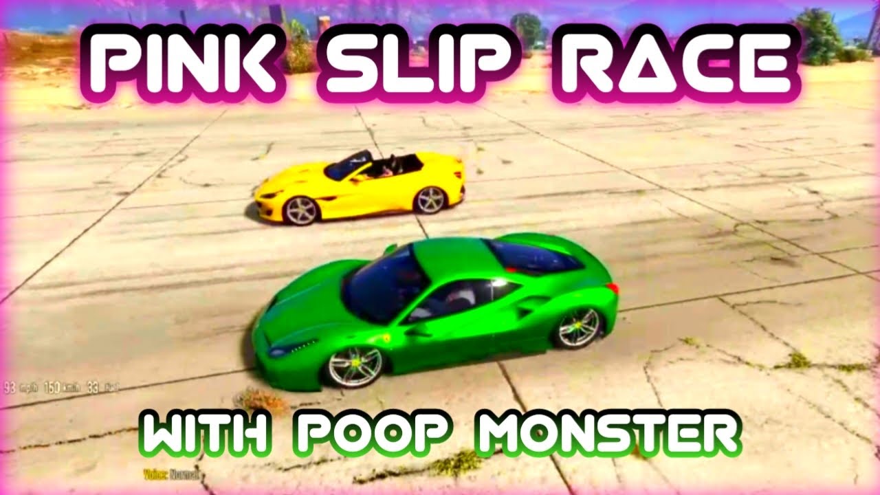 Pink Slip Race with Opie Winston Elanip Highlights RedlineRP GTA 5 ...