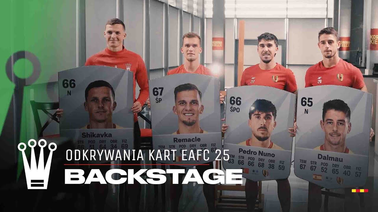 Odsłonięcie kart EAFC 25 | BACKSTAGE - YouTube