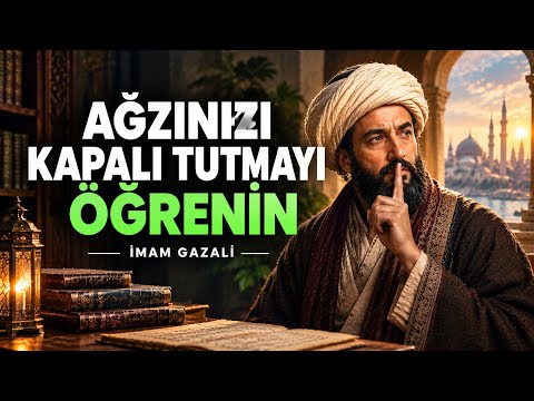 İMAM GAZALİ’DEN AKIL DOLU HAYAT DERSİ — HAYATINIZDA OLANLARI ANLATMAYI BIRAKIN ARTIK | İMAM GAZALİ