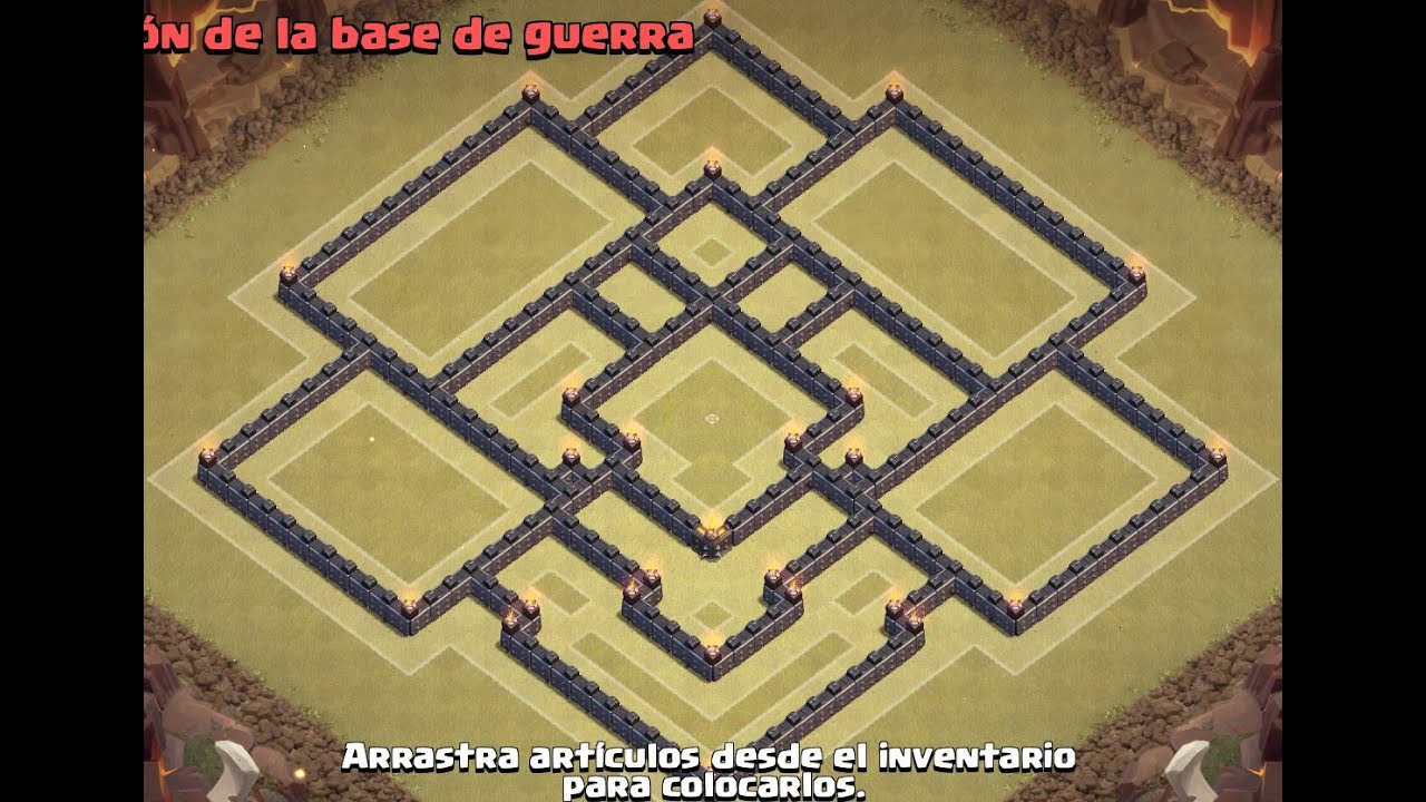 TH9 WAR BASE - THE MANTICORE - Clash of Clans - YouTube