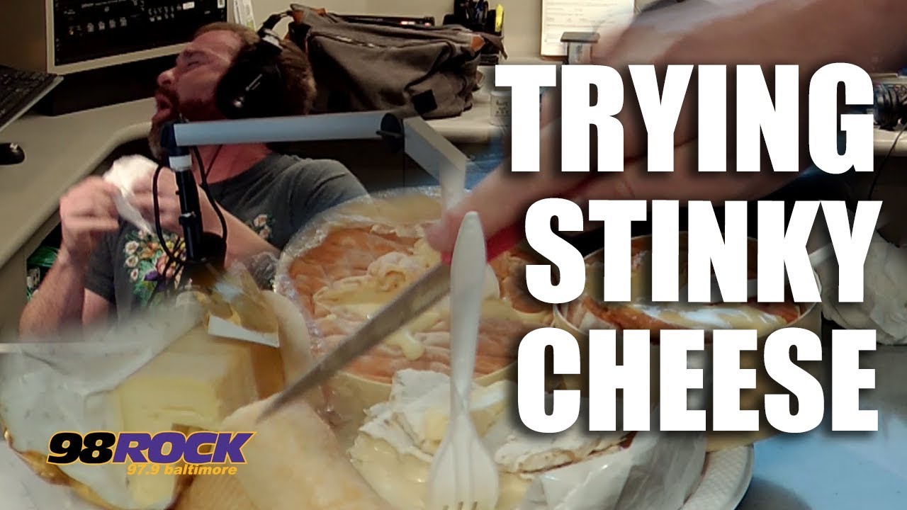 We Try Stinky Cheeses - YouTube