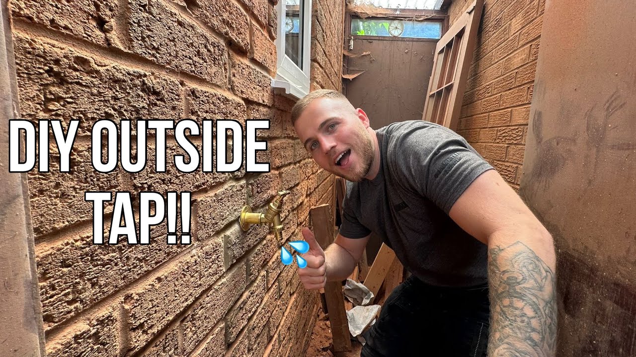 EASY Outside Tap Install | DIY | Reno With Us - YouTube