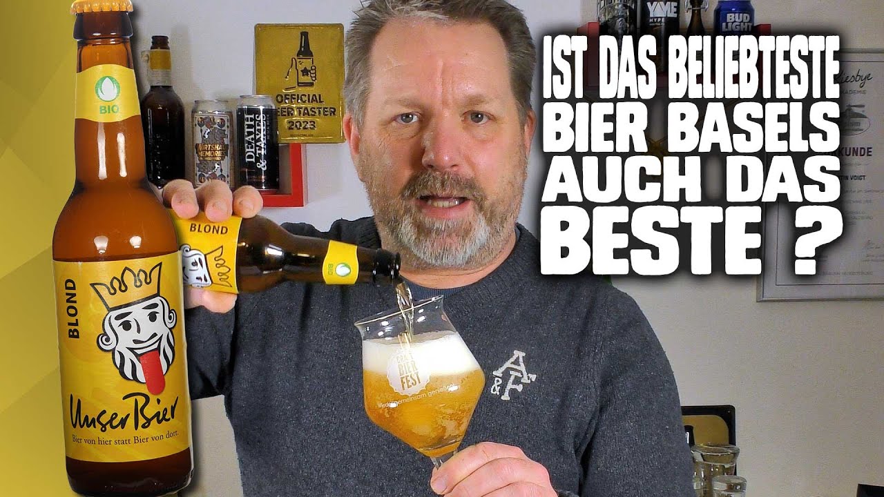 Das ist UNSER BIER aus Basel mit dem BLOND - YouTube