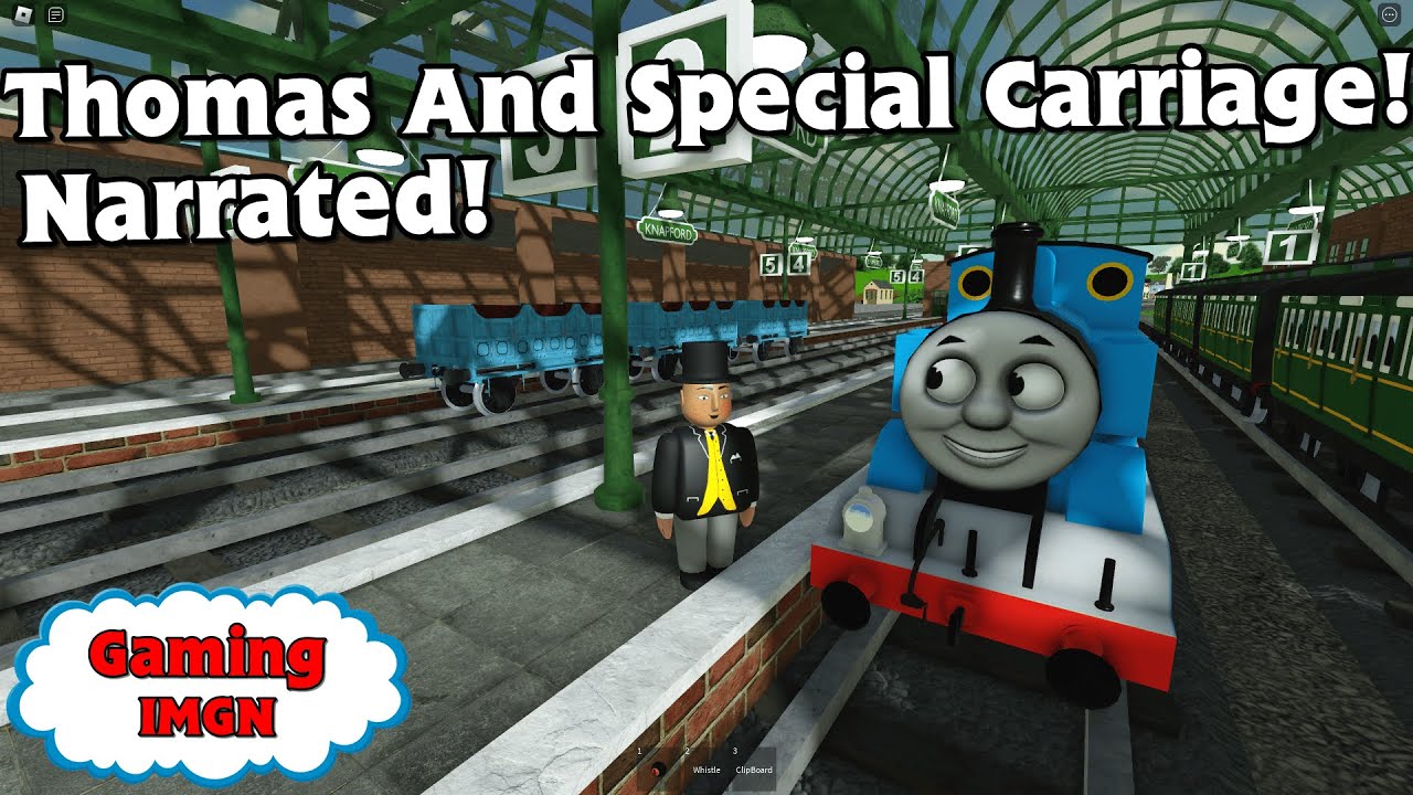 Thomas And Friends Narrated Episode Thomas And Special Carriage - YouTube