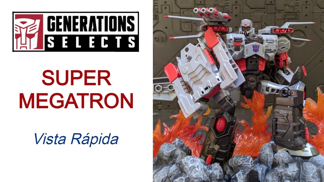 Vista Rápida Transformers Generation Selects TT-GS09 Super Megatron ...