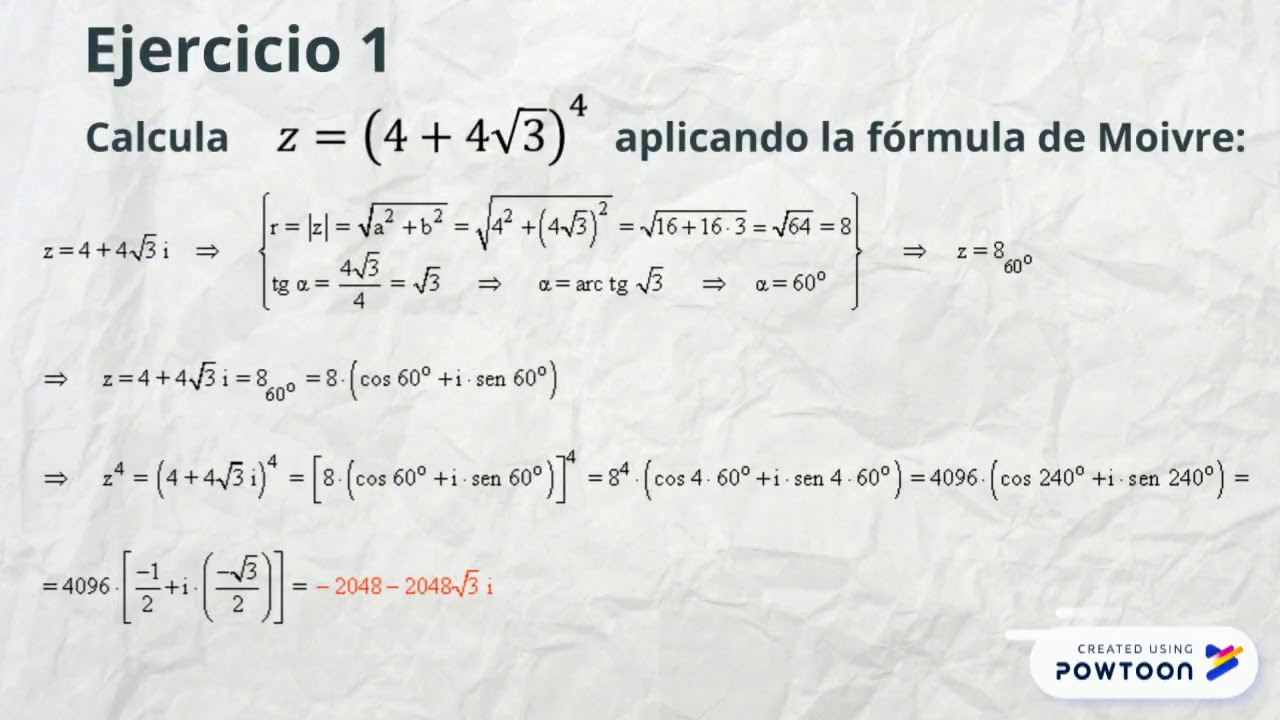 TEOREMA DE MOIVRE - YouTube