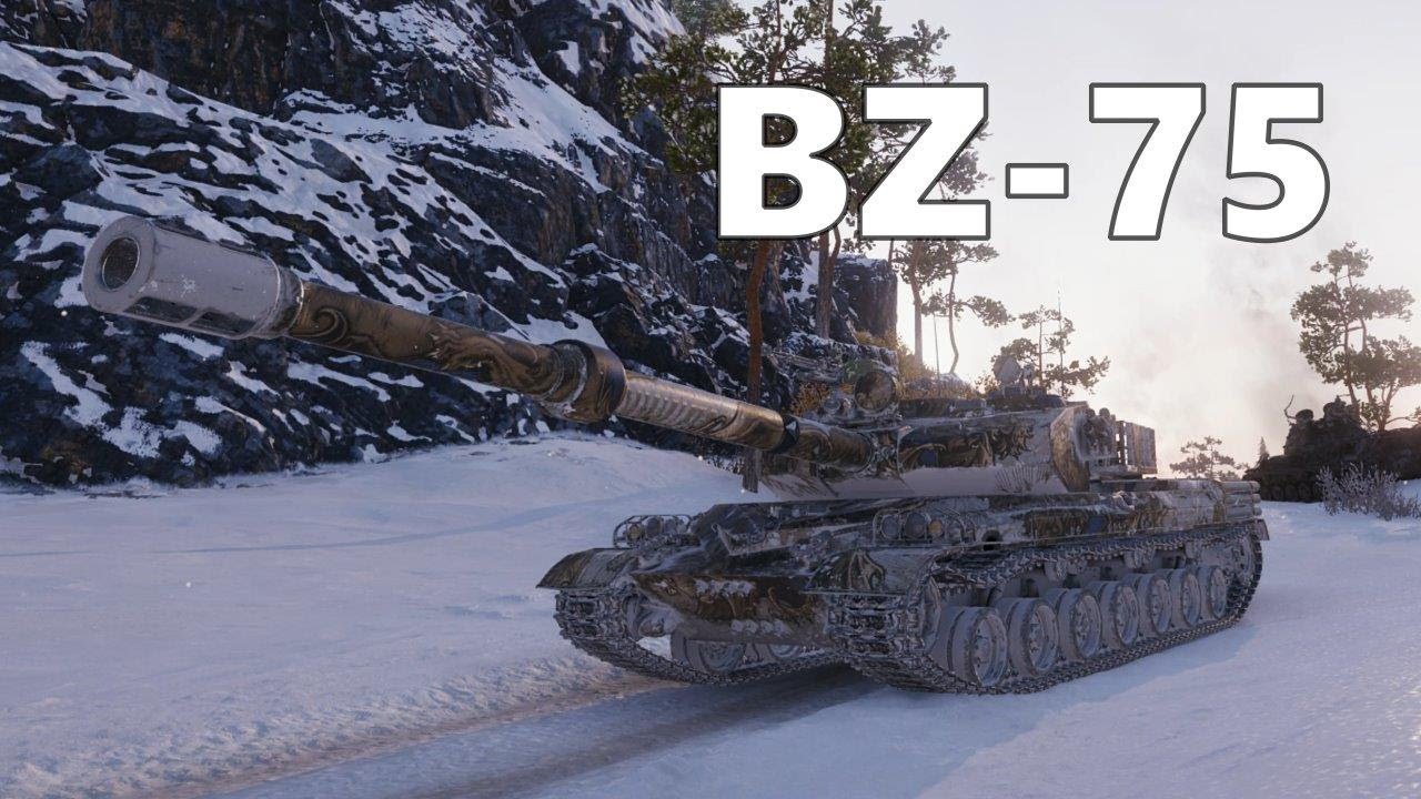BZ-75 9K DMG Armored Fury: A Clash of Steel and Skill! world of tanks ...