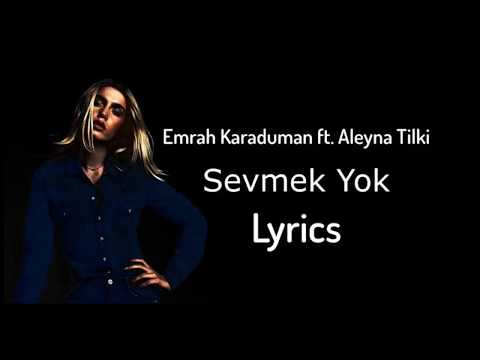 Aleyna Tilki - Sevmek Yok (Lyrics Video)