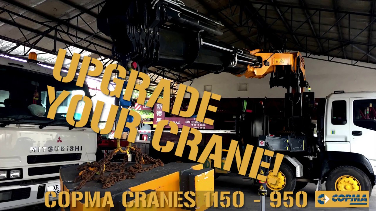 COPMA CRANE 1150 - 950 - YouTube