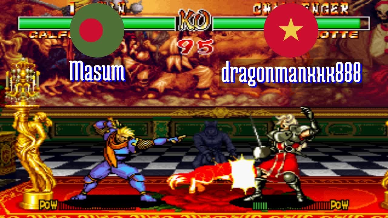 FT5 @samsho2: Masum (BD) vs dragonmanxxx888 (VN) [Samurai Shodown II Fightcade] Jul 2 - YouTube