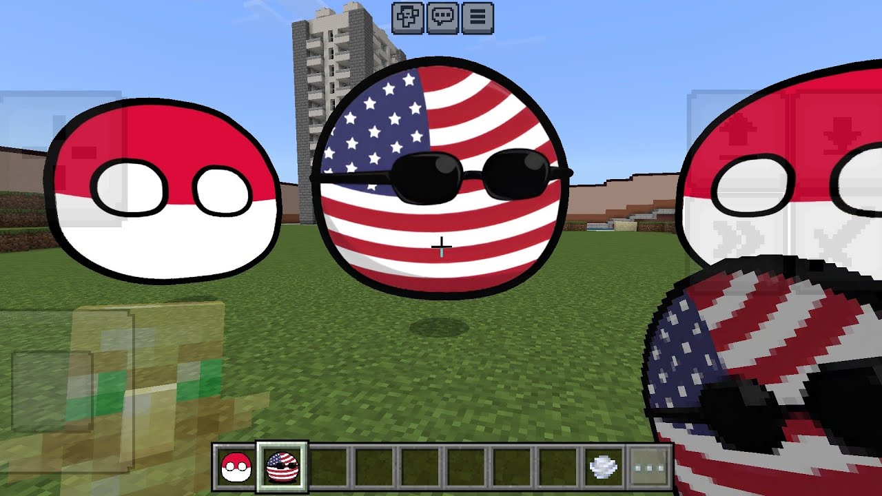 USAball Nextbot Added | CUSTOM NEXTBOT Part 18 | MINECRAFT PE - YouTube