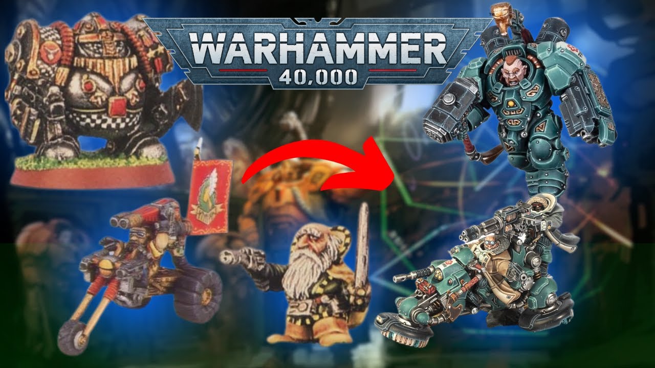 Leagues of Votann Model Evolution | Warhammer 40K - YouTube