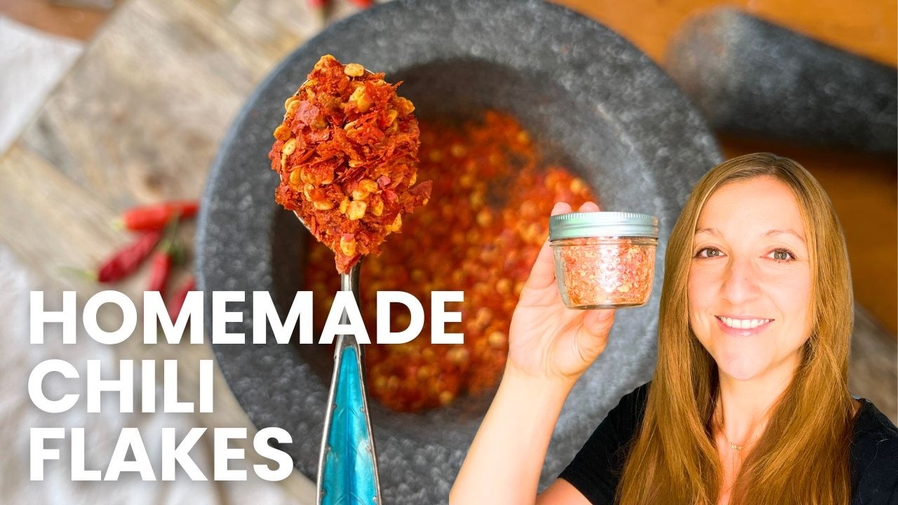 How to Make Homemade Chili Flakes from Scratch 🌶 | Easy DIY Recipe ...