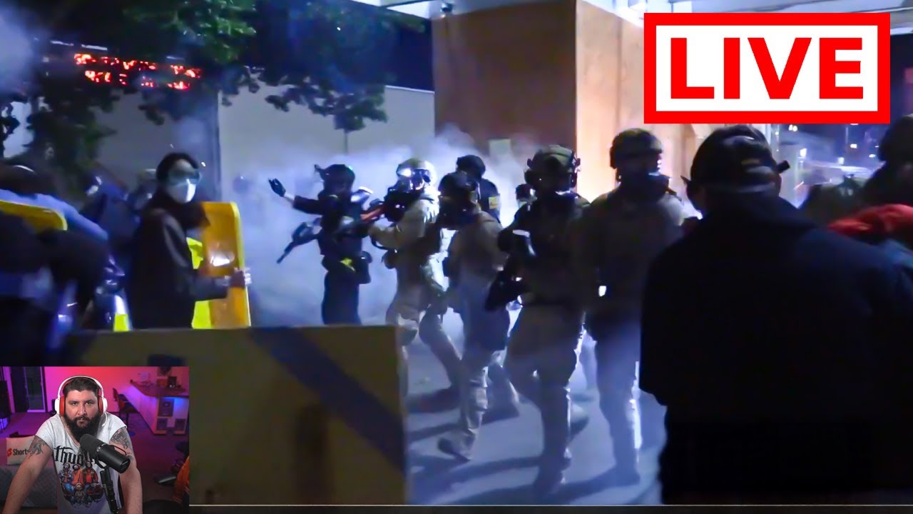 🔴 Portland / Chicago ANTIFA vs ICE Riots LIVE 🔴 - YouTube