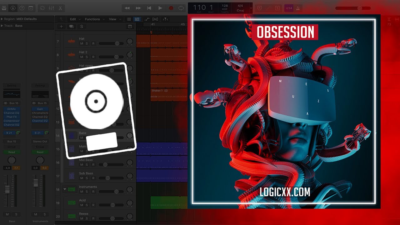 Meduza - Obsession (Logic Pro Remake) - YouTube