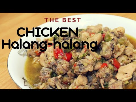 CHICKEN HALANG-HALANG RECIPE | Best halang-halang na manok - YouTube