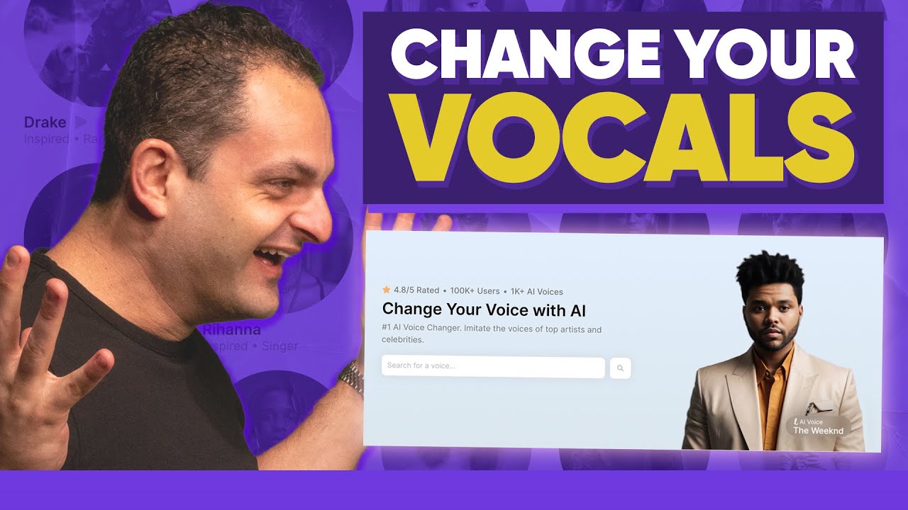Change a Voice with this new AI tool - YouTube