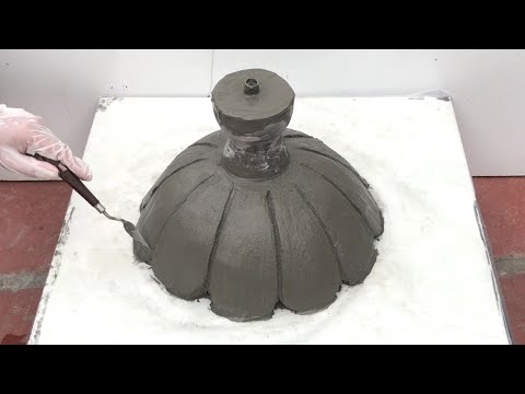 How to Make Beautiful Cement Flower Pots at Home - Unique Ideas From ...