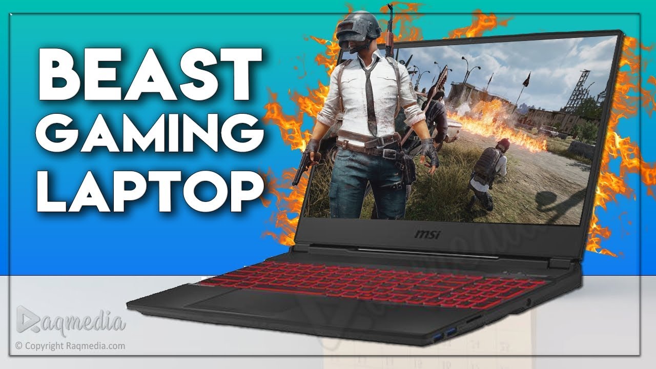 Best Gaming Laptop Unboxing and Setup MSI GF63 - YouTube