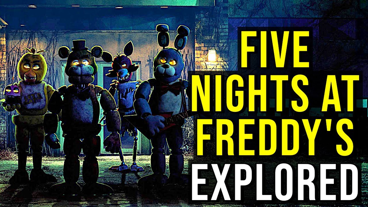 FIVE NIGHTS AT FREDDY'S (Animatronics, Nightmares and Hauntings at ...