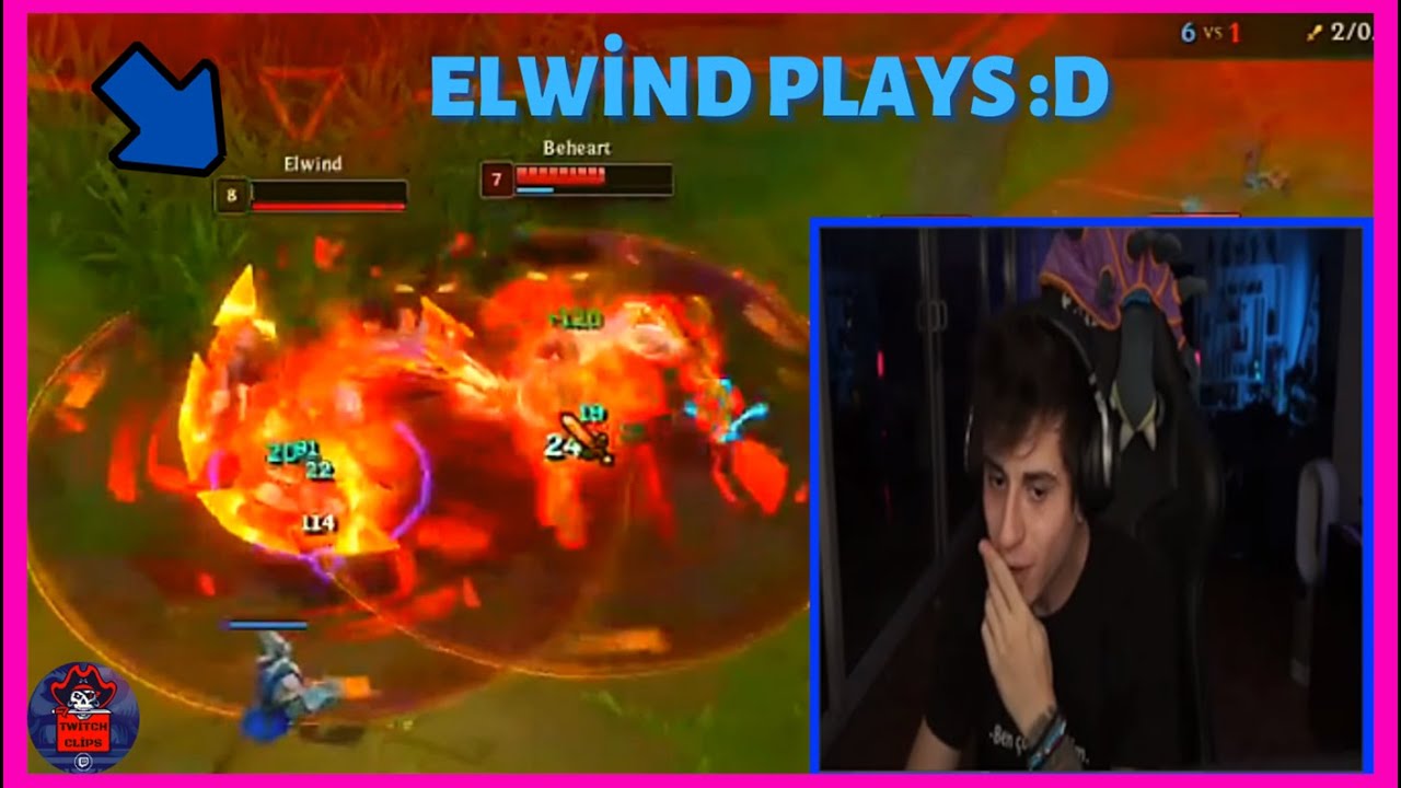 ELWİND ÖLÜM BAHANESİ :D LOL YAYIN ANLARI #7 - YouTube