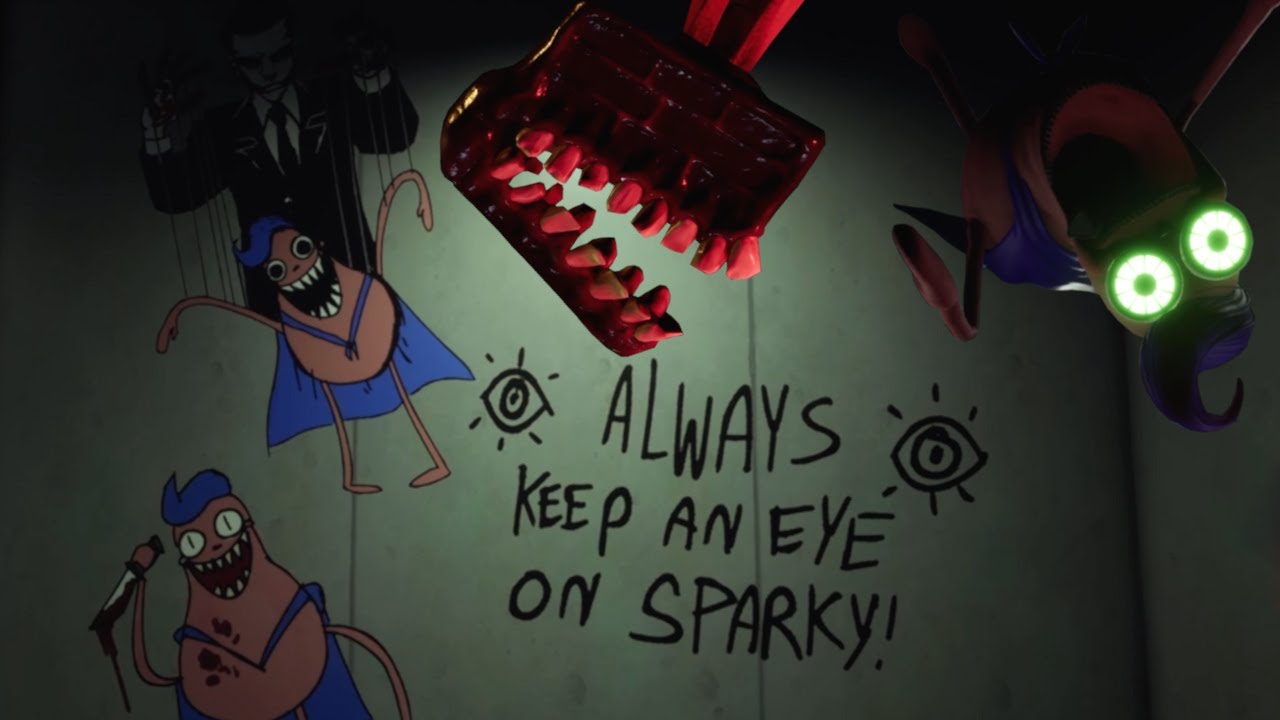 I FOUND SPARKYS SECRET ROOM || Sparky Marky: Episode 2 (ALL COMMANDS ...