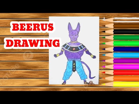 How to Draw A BEERUS Drawing|| BEERUS DRAWING EASY - YouTube