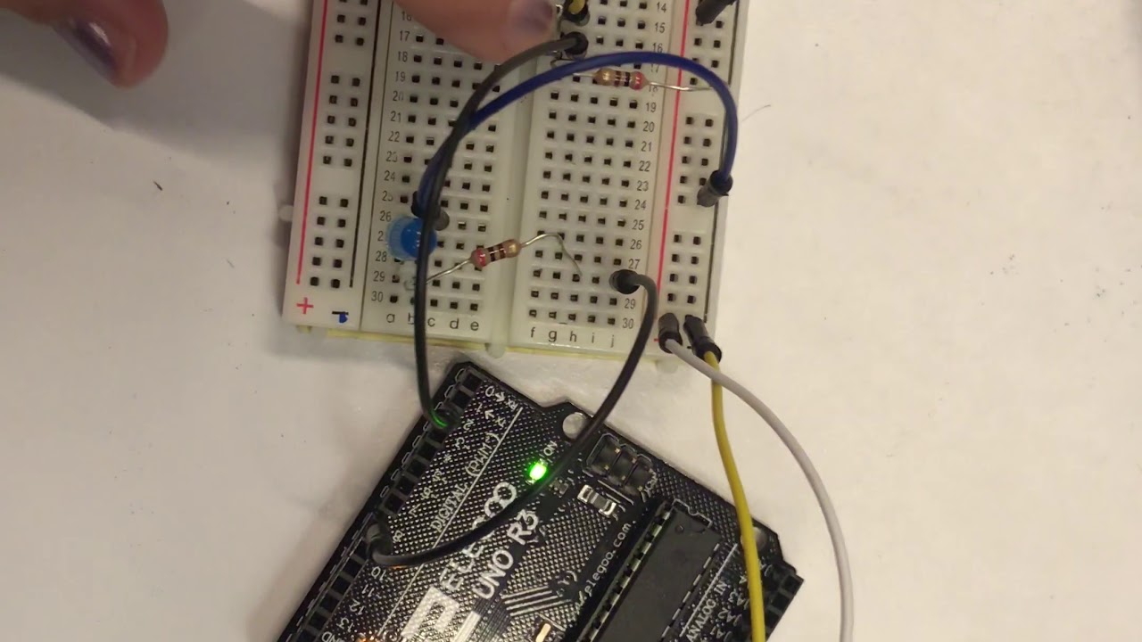Push Button Exercise D - YouTube