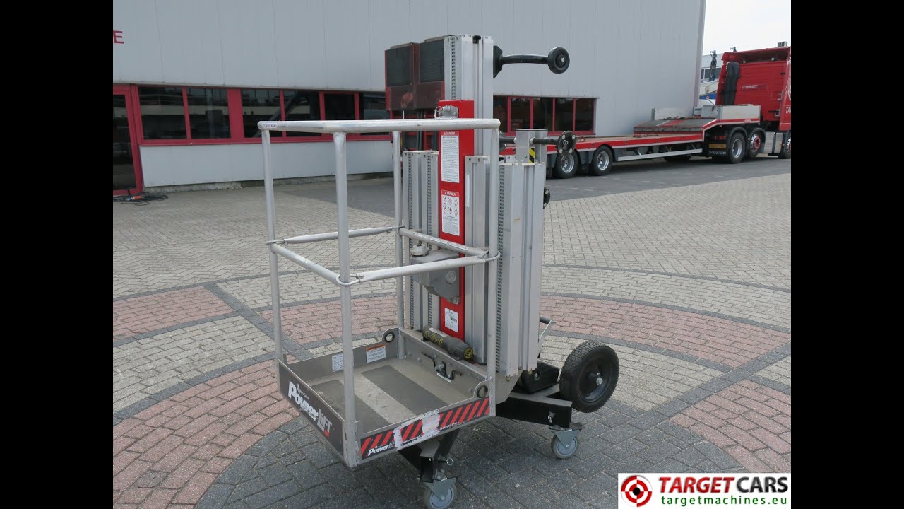 775780 REECHCRAFT POWERLIFT PL50 VERTICAL MAST WORKLIFT 619CM 2013 ...
