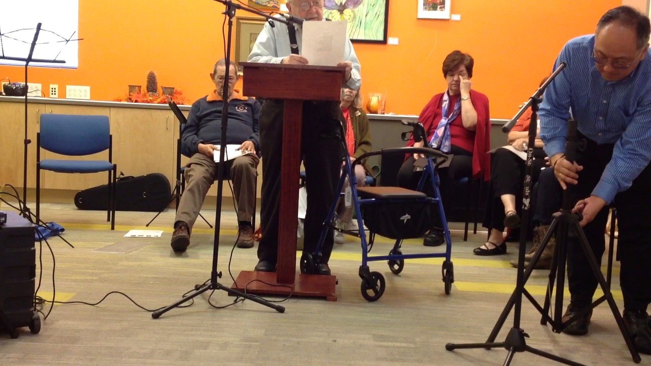 Joe Scianna reads I Believe - YouTube