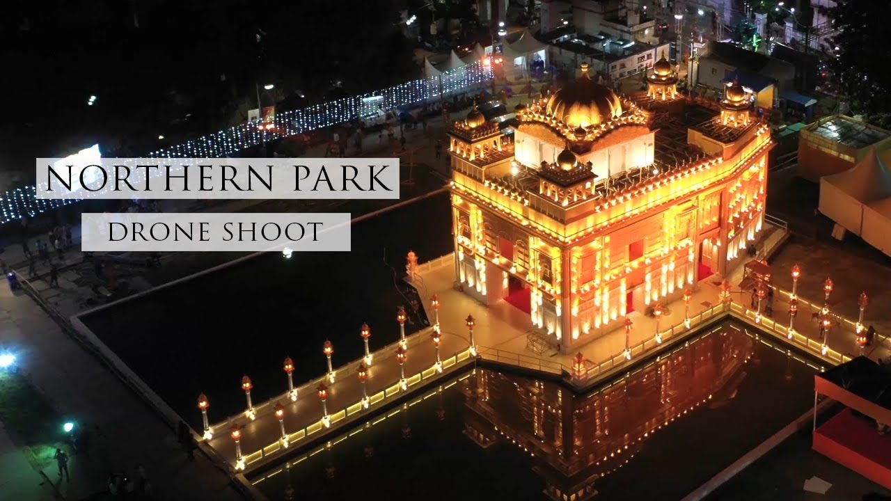 Northern Park | Durga Puja | Drone View | Rajarshi Das Photography | 4K ...