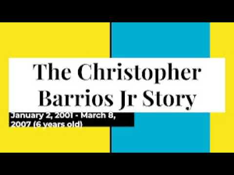 The Christopher Barrios Jr Story - YouTube