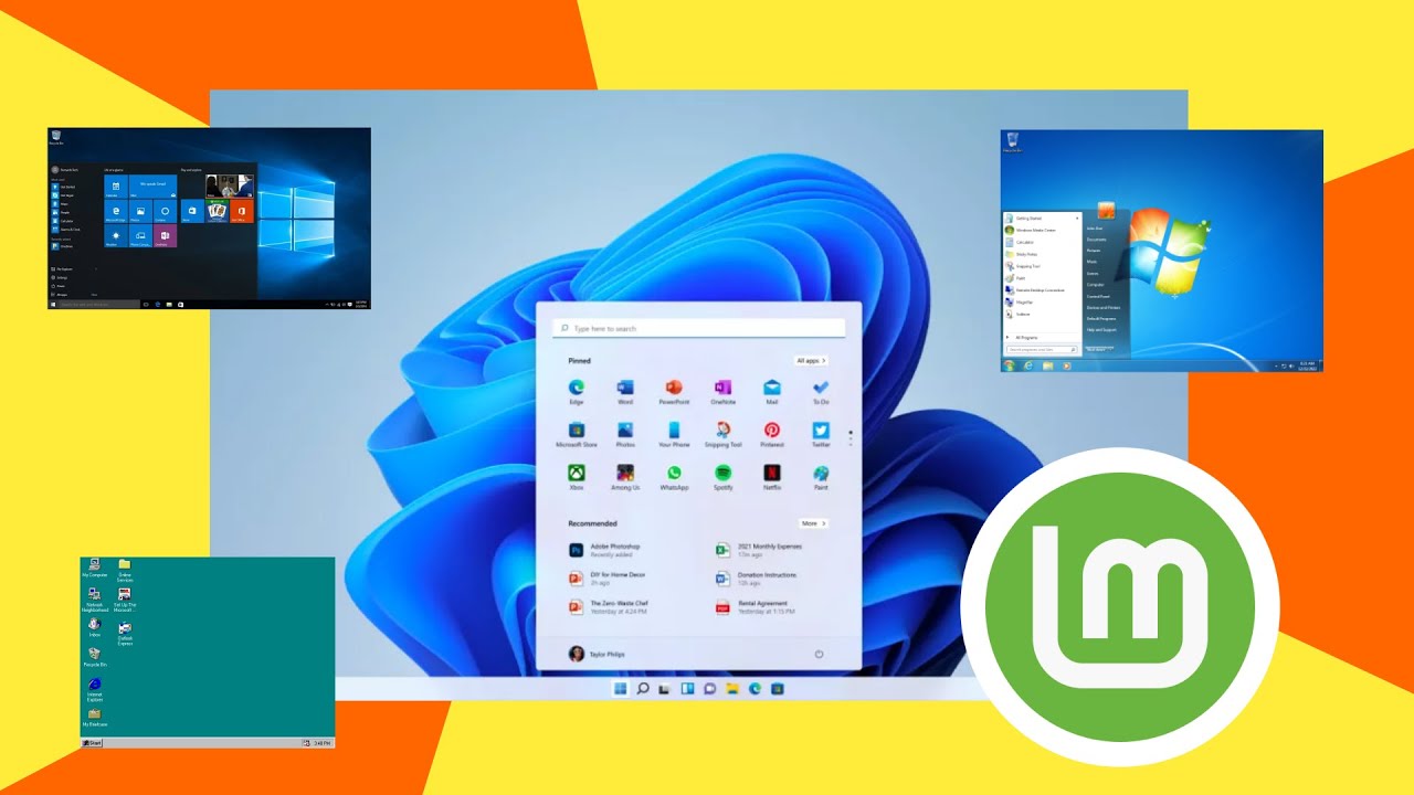 Hacer que Linux Mint se parezca a Windows - YouTube