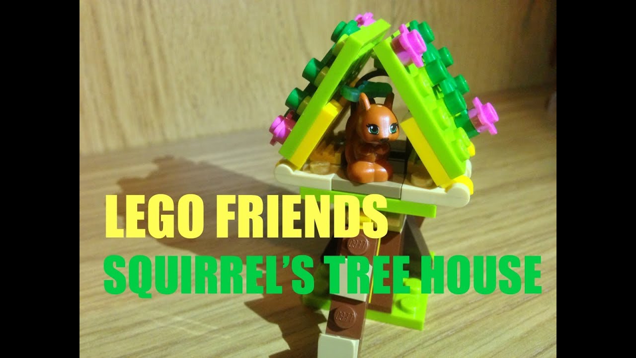 Lego Friends Squirrel's Tree House Series 1 Playset - Toy Review 011 ...